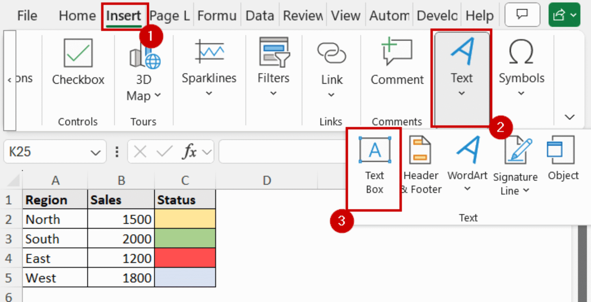 How to Create a Legend Without a Chart in Excel (4 Methods) - Excel Insider