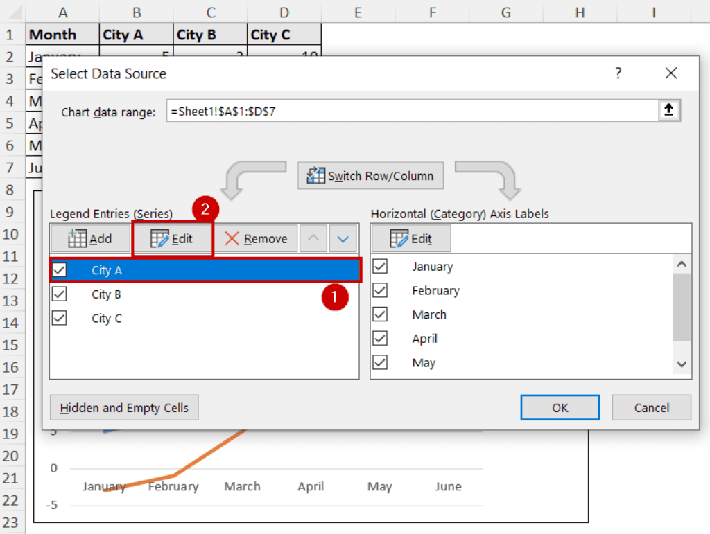 How To Edit Legend In Excel Format Legend Text Order And More Excel 8919