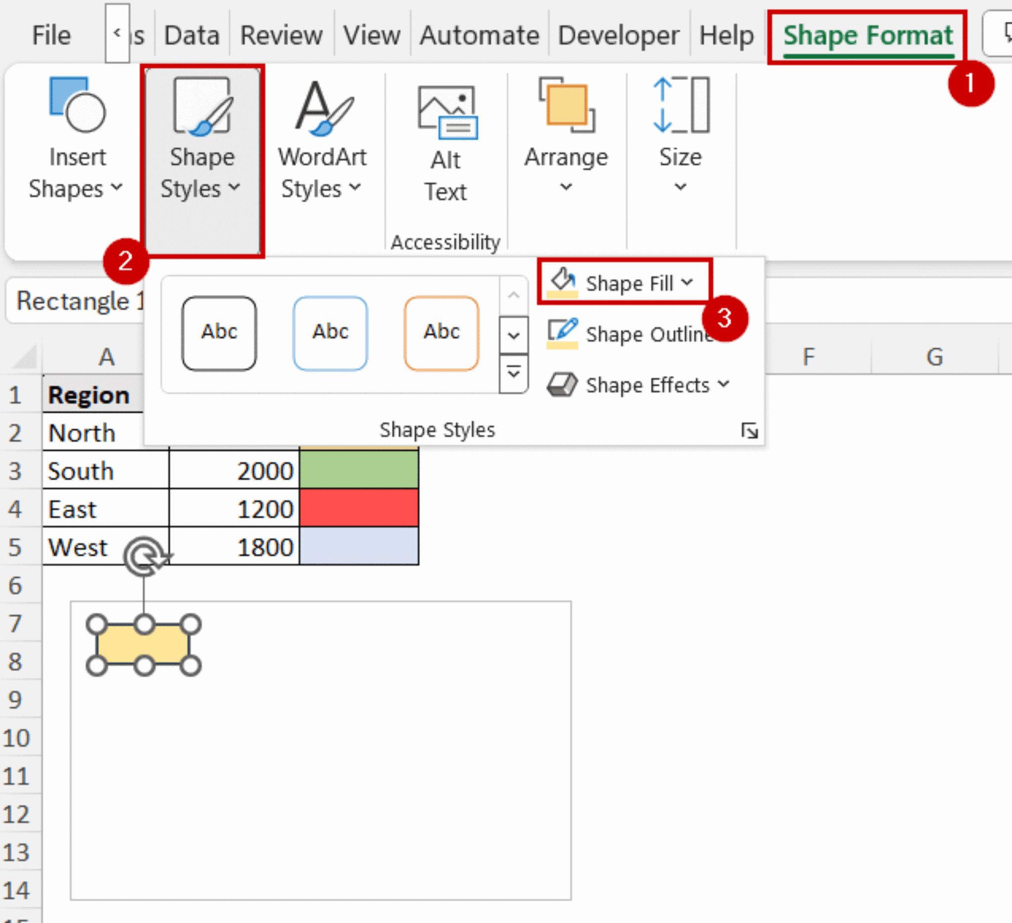 How to Create a Legend Without a Chart in Excel (4 Methods) - Excel Insider