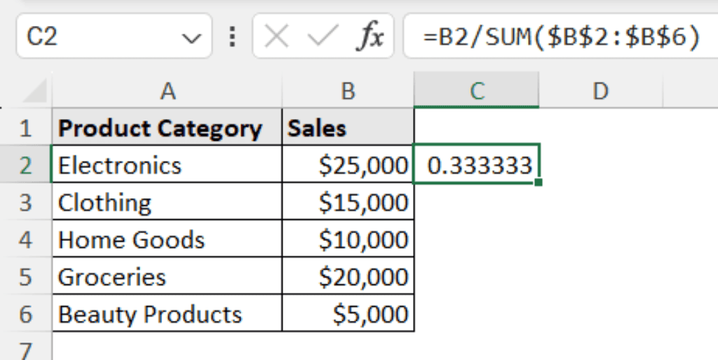 How to Show Percentage in Excel Graph (2 Simple Ways) - Excel Insider