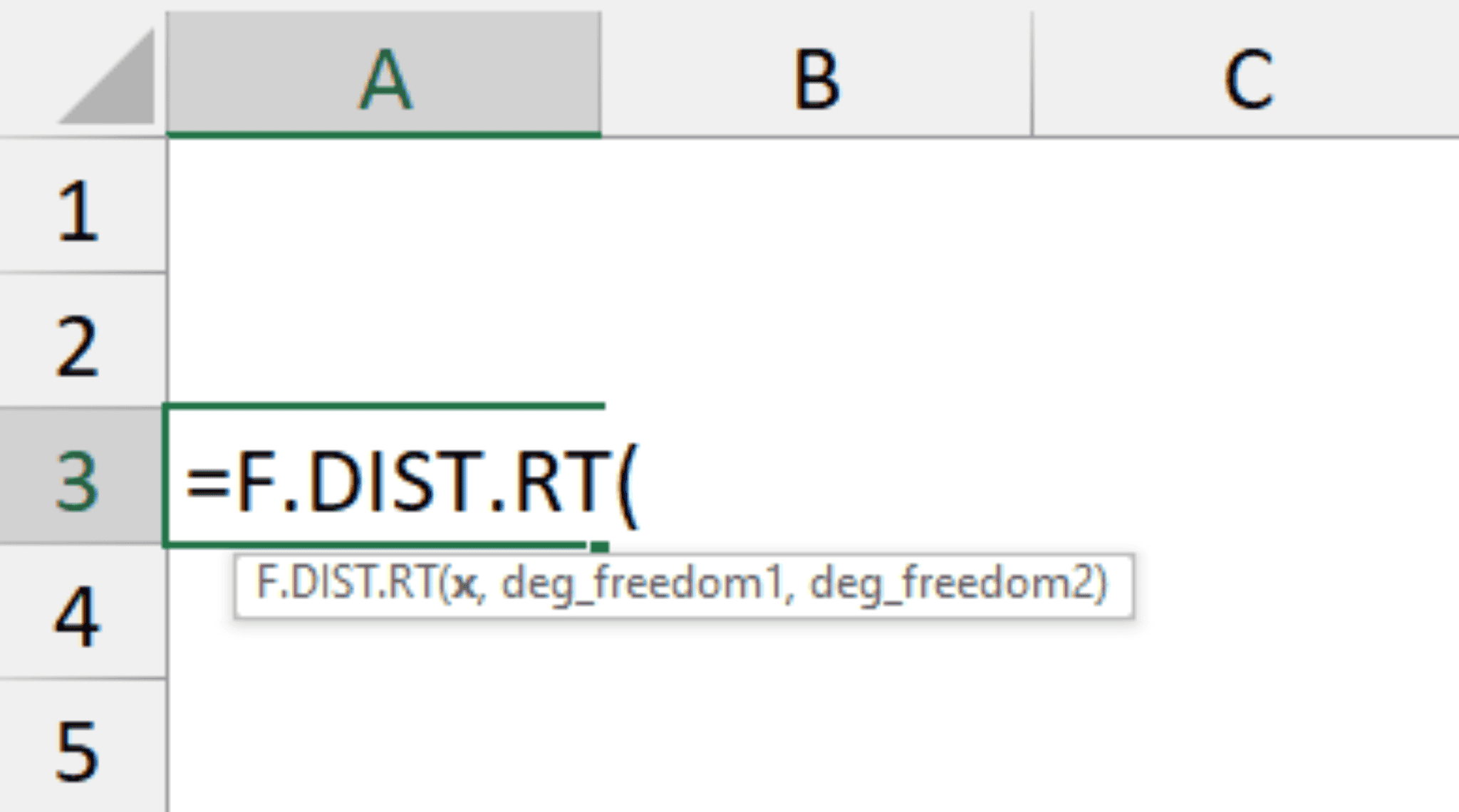 How to Use the F.DIST Function in Excel (with Syntax and Usage) - Excel Insider