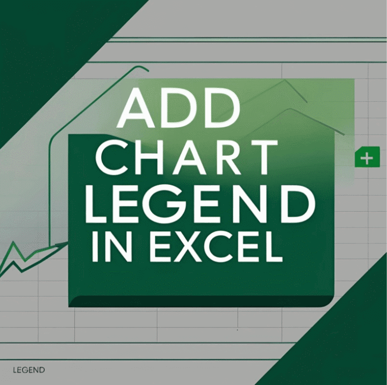 How to Change Legend Colors in Excel (With Easy Steps) - Excel Insider