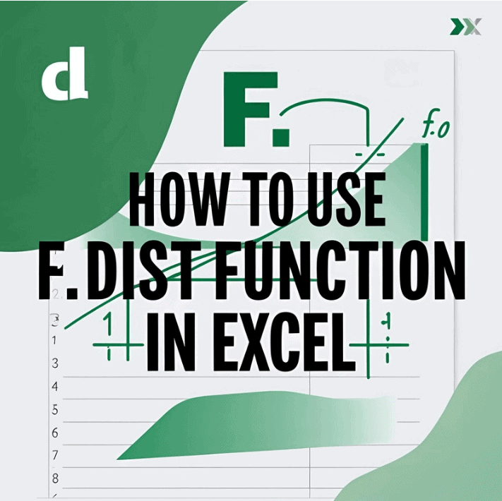 How To Use The Fdist Function In Excel With Syntax And Usage Excel 2916