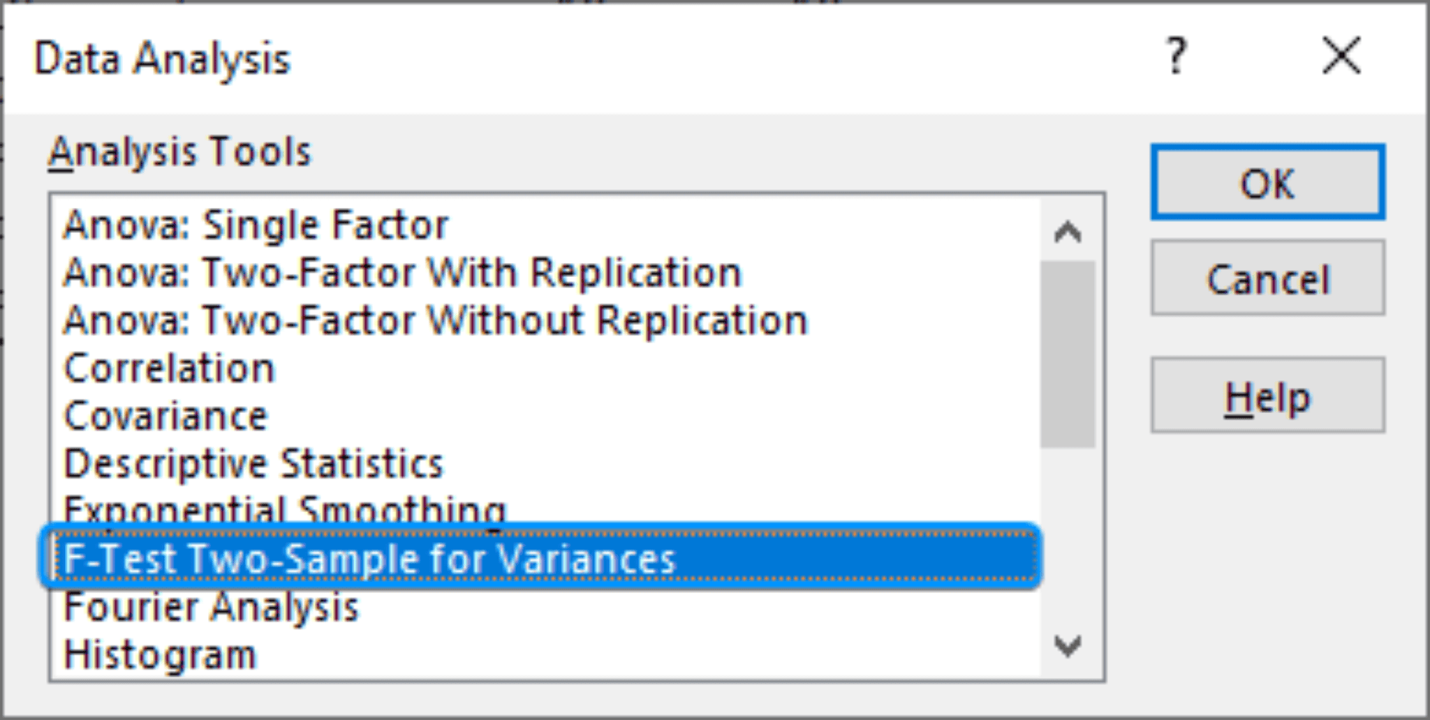 How to Do F-Test in Excel (One & Two-Tailed Tests) - Excel Insider