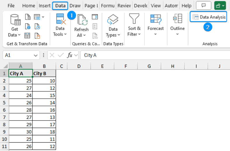 How to Do F-Test in Excel (One & Two-Tailed Tests) - Excel Insider