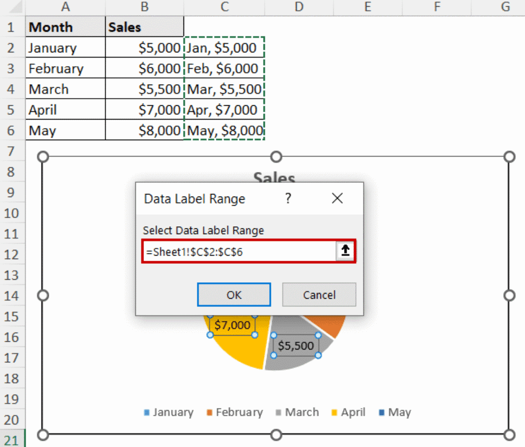 How to Add Data Labels in Excel Chart (4 Simple Methods) - Excel Insider