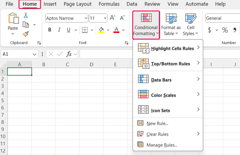 How to Apply Conditional Formatting to the Selected Cells (5 Ways ...