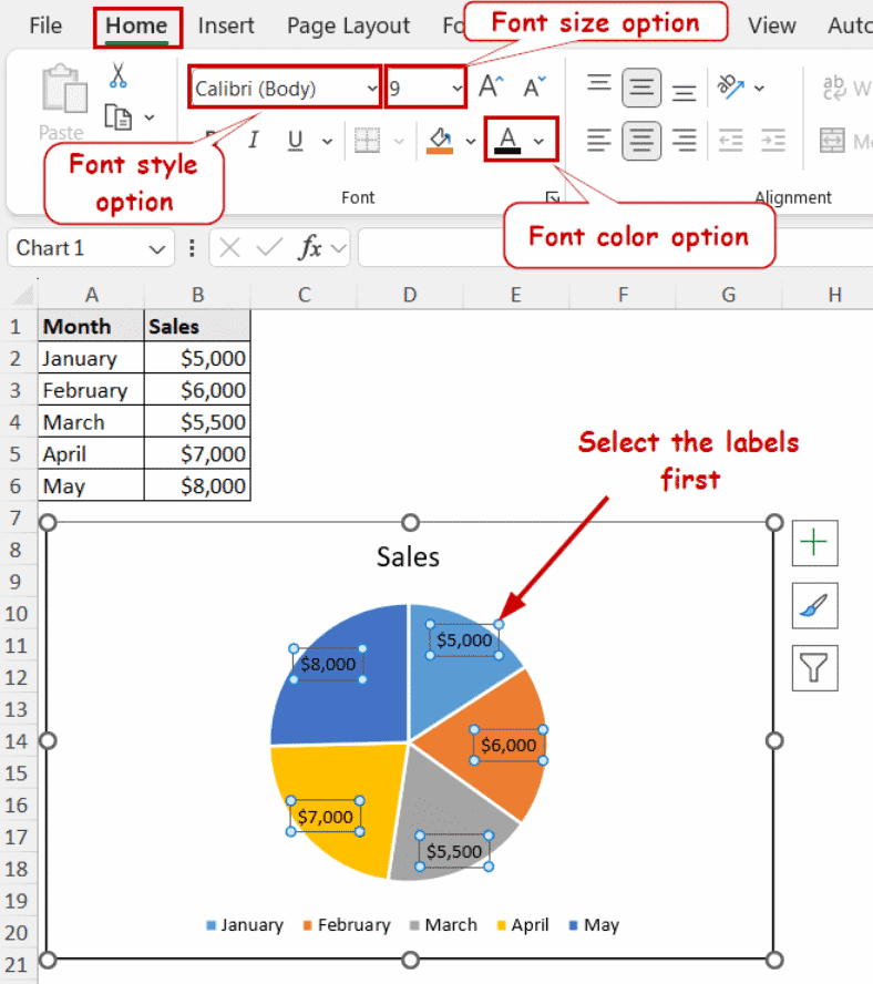 How to Format Data Labels in Excel (for 6 Different Parameters) - Excel ...