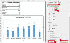 How to Add Custom Error Bars in Excel (2 Easy & Quick Methods) - Excel ...