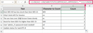 How to Count Specific Characters in Excel Cell (4 Easy Methods) - Excel ...