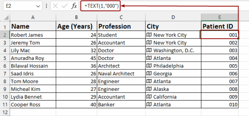 How to Write 001 in Excel (4 Easy Methods to Keep Leading Zeros ...