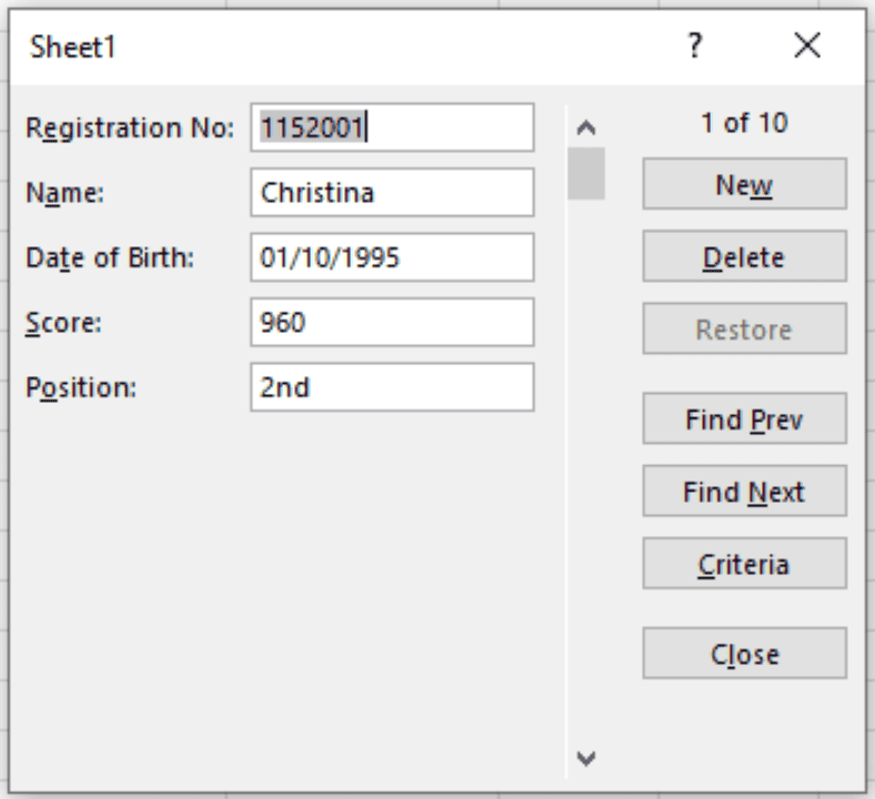 How To Create Data Entry Form In Excel Step By Step Guide Excel Insider