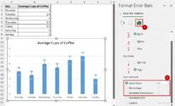 How to Add Error Bars in Excel (Including Custom Options) - Excel Insider