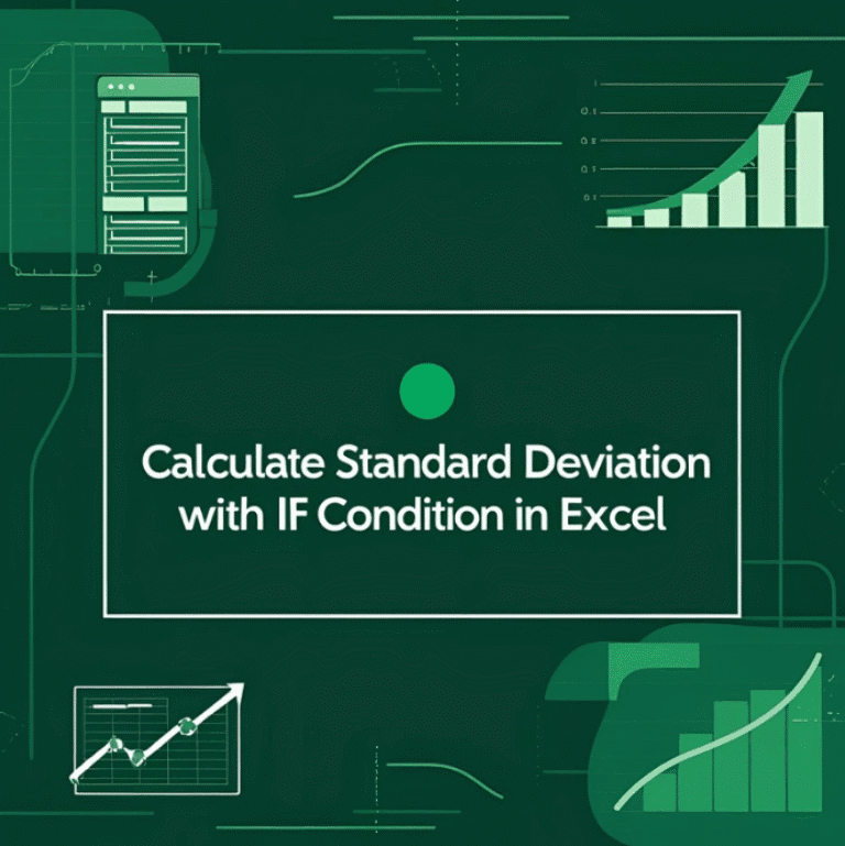 How to Calculate Standard Deviation in Excel (with Examples) - Excel ...