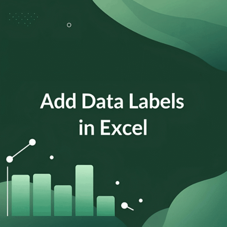How to Create Outside End Data Labels in Excel (3 Quick Methods ...