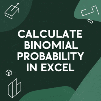 How to Calculate Probability in Excel (with 3 Examples) - Excel Insider