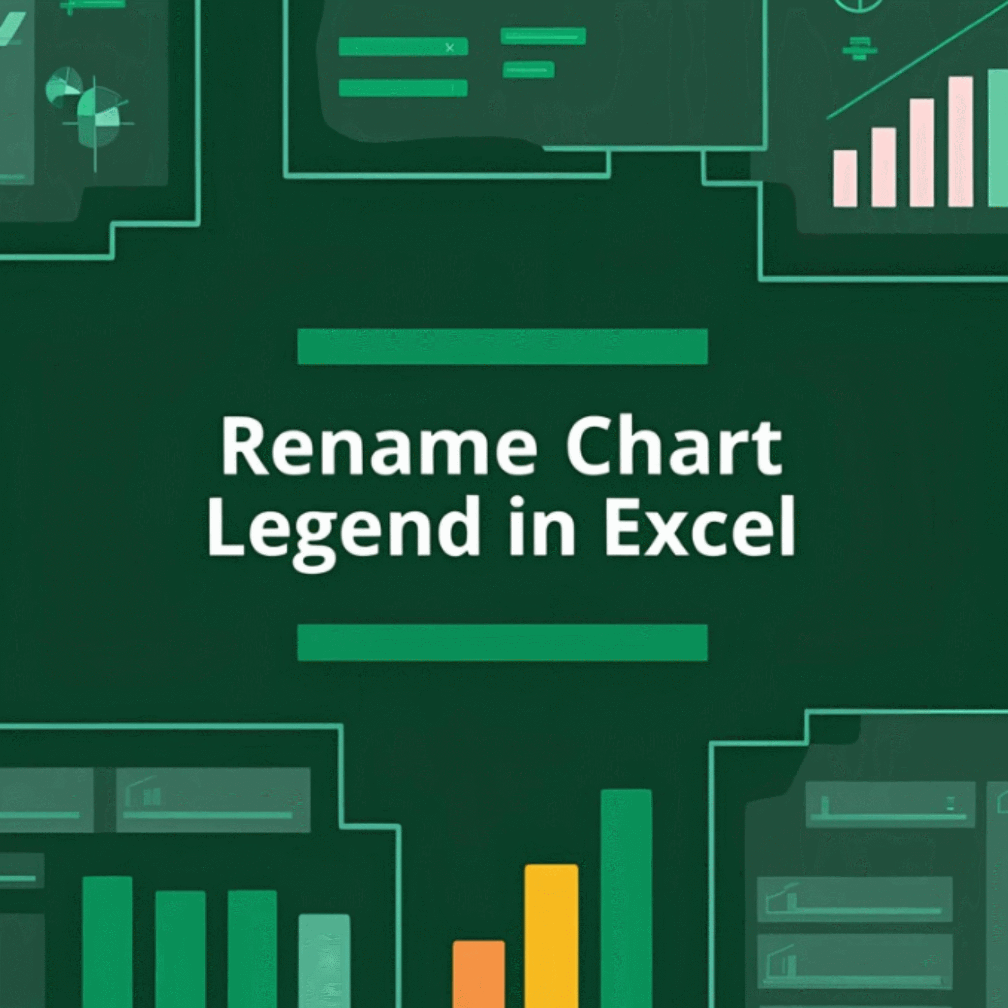 How To Add A Legend In Excel Chart Manually And With Tools Excel Insider