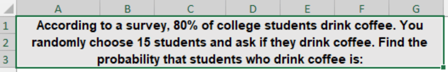 How to Calculate Binomial Probability in Excel (with Examples) - Excel ...