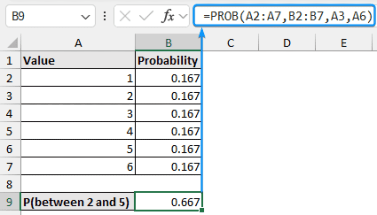 How to Calculate Probability in Excel (with 3 Examples) - Excel Insider