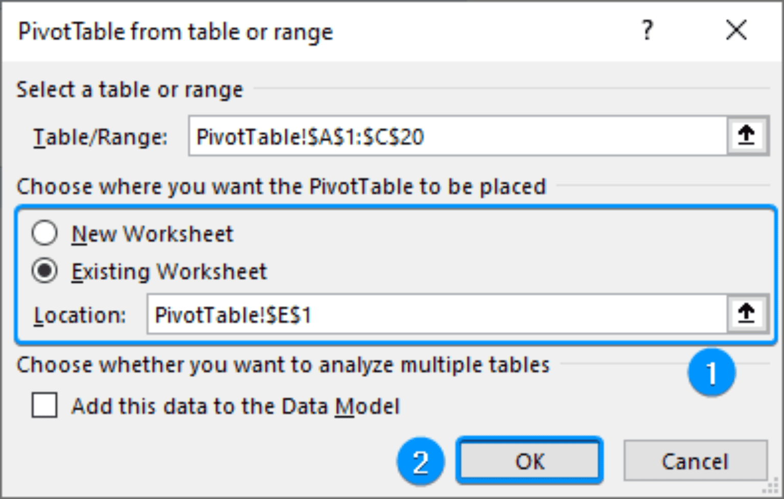 How to Make a Contingency Table (Crosstabs) in Excel - Excel Insider