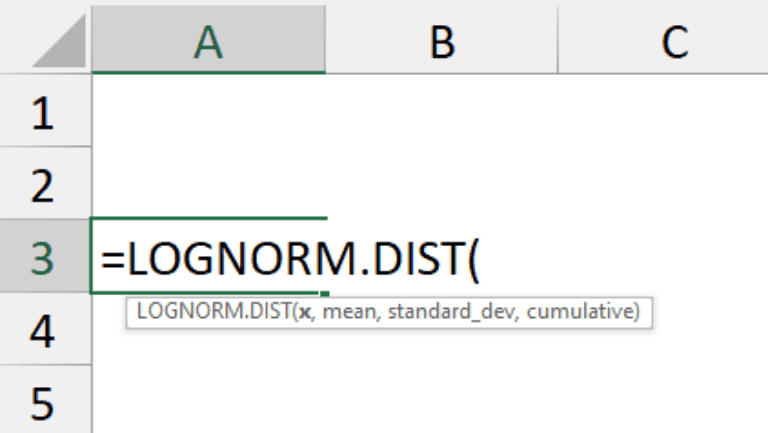 How to Create Log-Normal Distribution in Excel (2 Examples) - Excel Insider