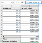 How to Create Log-Normal Distribution in Excel (2 Examples) - Excel Insider