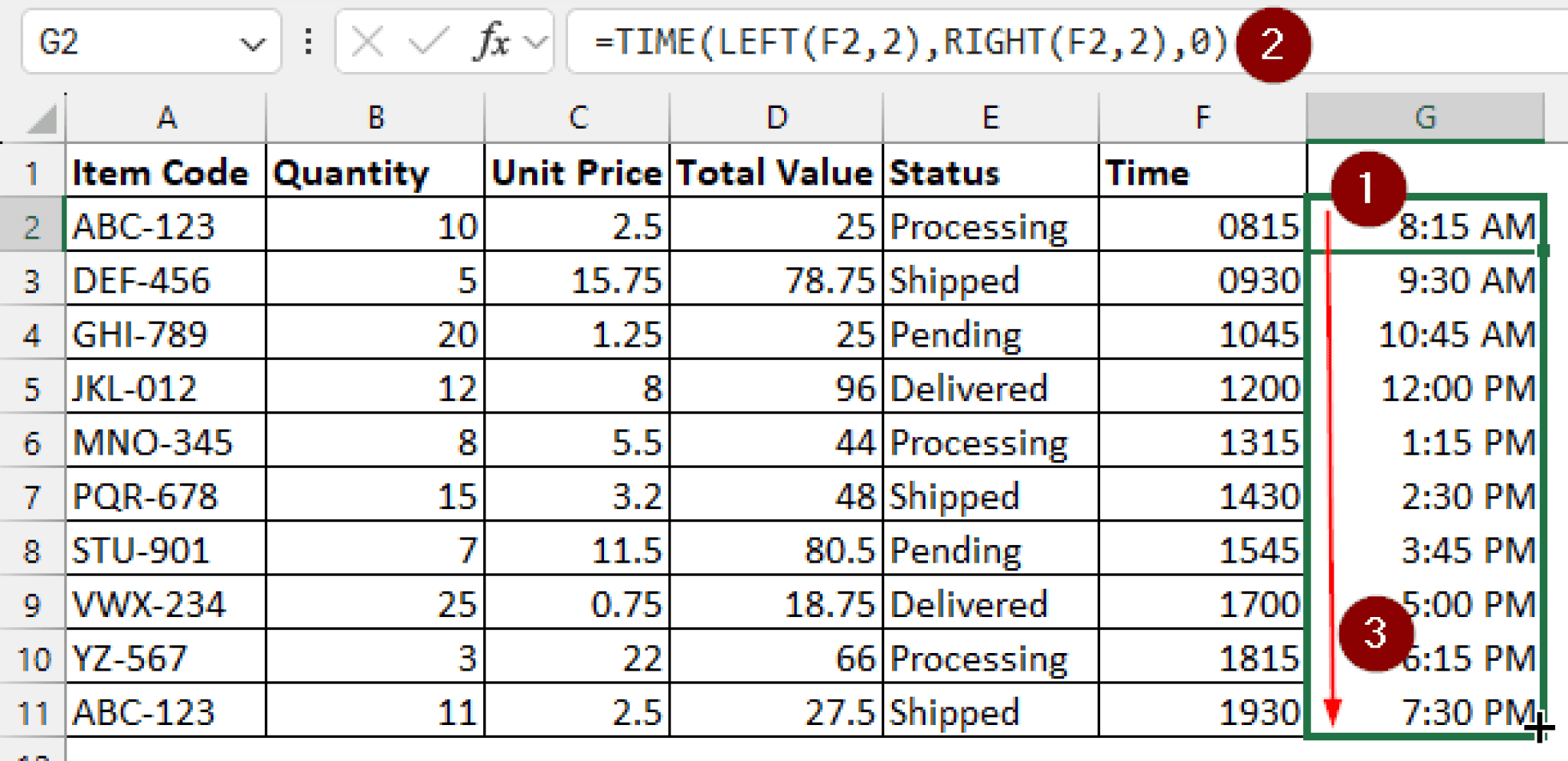 How to Convert Military Time to Standard Time in Excel (3 Ways) - Excel Insider
