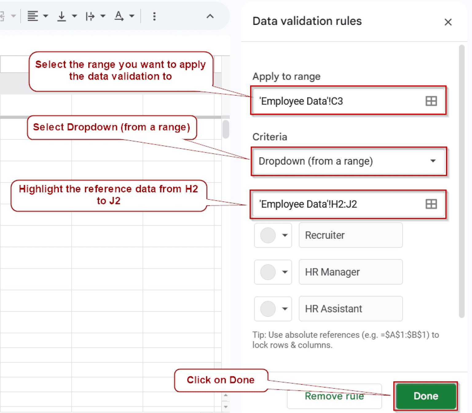 How to Create a Dependent Drop-Down List in Google Sheets - Excel Insider