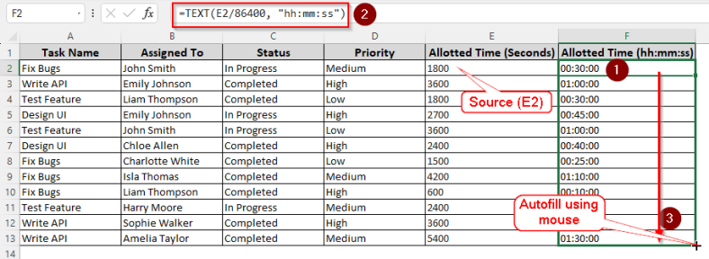 How to Convert Seconds to hh mm ss Format in Excel - Excel Insider