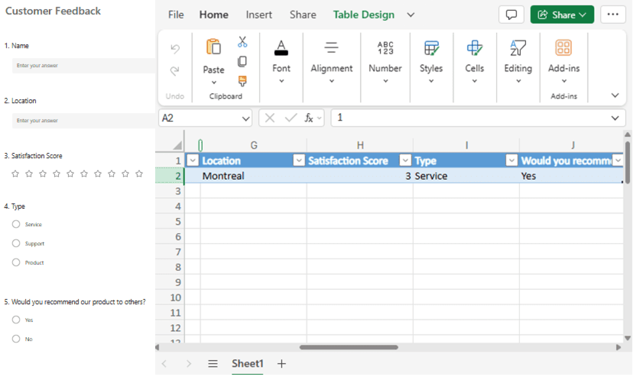 How to Create a Web Form to Populate an Excel Spreadsheet - Excel Insider