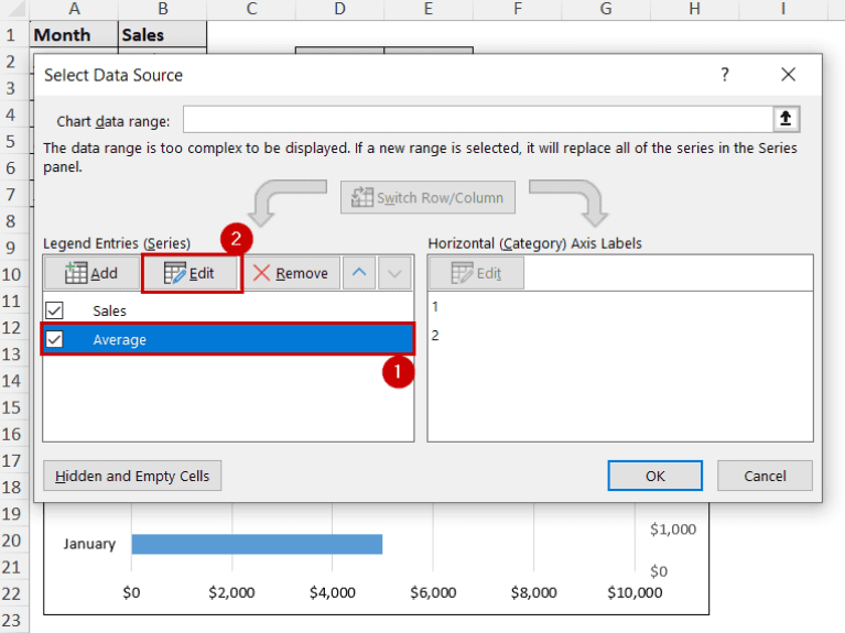 How to Add Vertical Line in Excel Graph (Step-by-Step Guide) - Excel ...