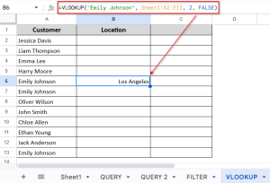 Pull Data From Another Tab Based on Criteria in Google Sheets - Excel Insider