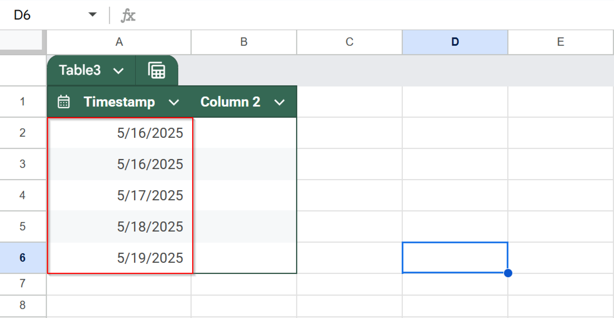 How to Convert Timestamp to Date in Google Sheets - Excel Insider