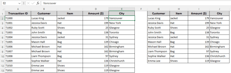 How to Remove Rows Containing Identical Transactions in Excel - Excel ...