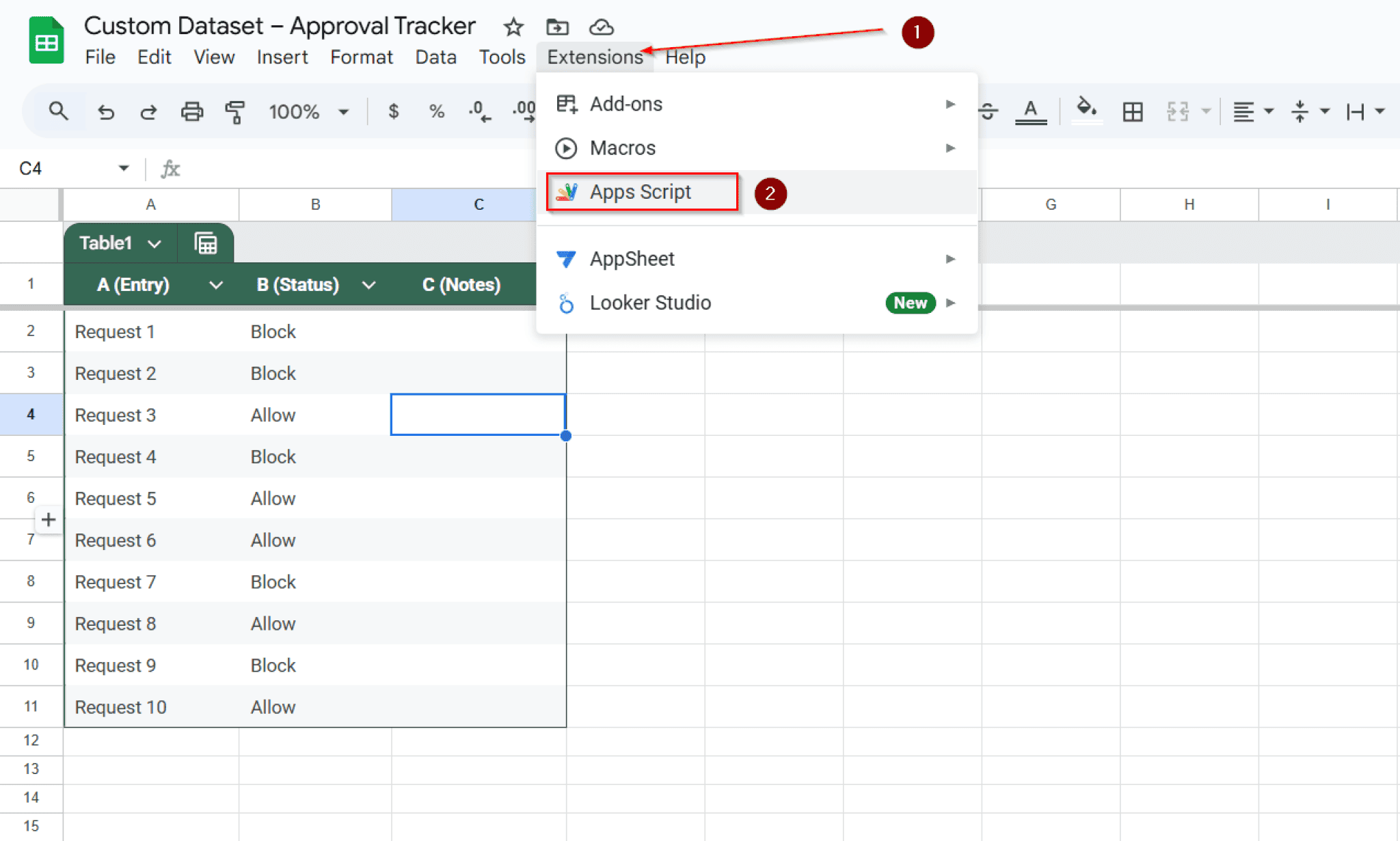How to Use Data Validation Based on Another Cell in Google Sheets - Excel Insider