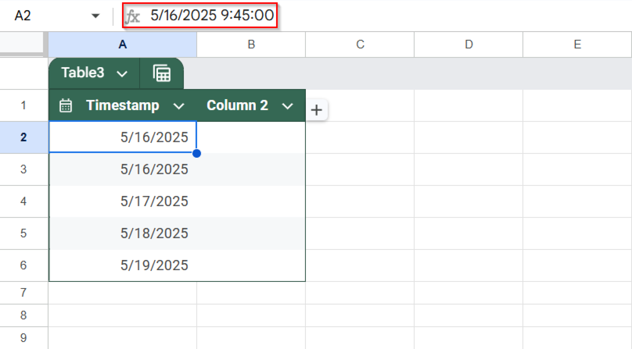 How to Convert Timestamp to Date in Google Sheets - Excel Insider
