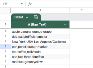 How to Split Text by Multiple Delimiters in Google Sheets - Excel Insider