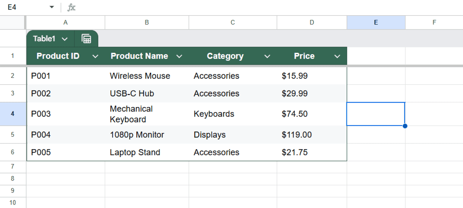 How to Autofill Cells in Google Sheets Based on Another Column - Excel Insider