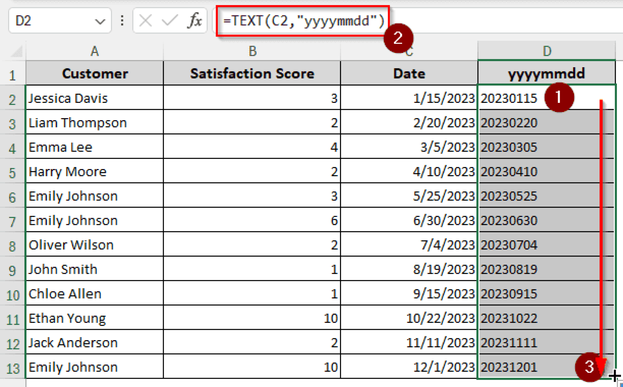 How To Convert Date To Text Yyyymmdd In Excel Excel Insider