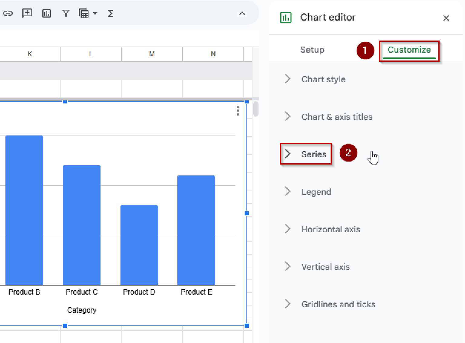 How to Add Error Bars to Charts in Google Sheets - Excel Insider