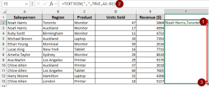 Combine Multiple Cells into One Separated by Comma in Excel - Excel Insider