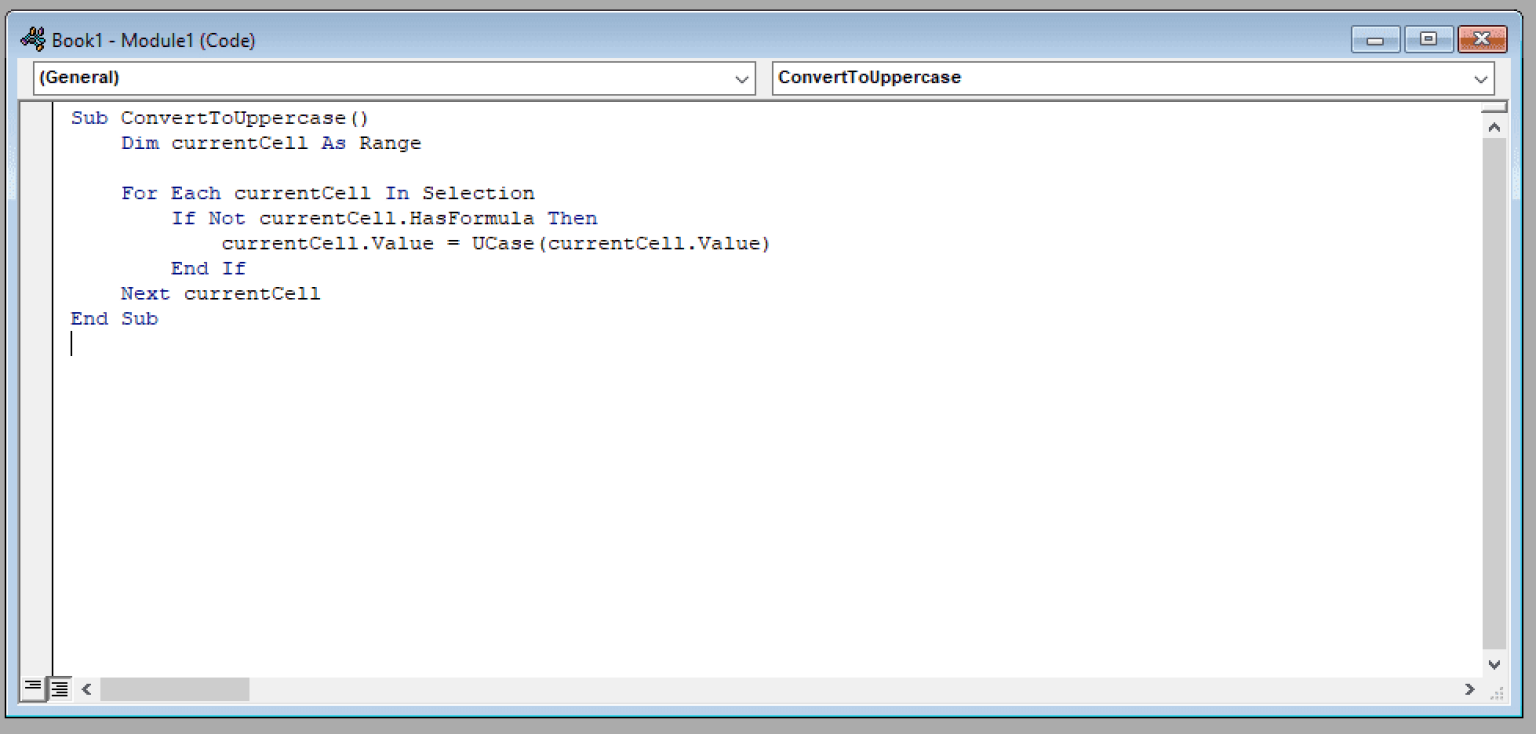 Change Lowercase to Uppercase in Excel Without a Formula - Excel Insider