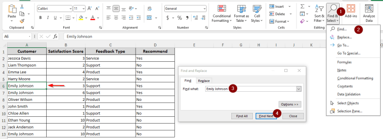 How To Find First Occurrence of a Value in a Column in Excel - Excel Insider