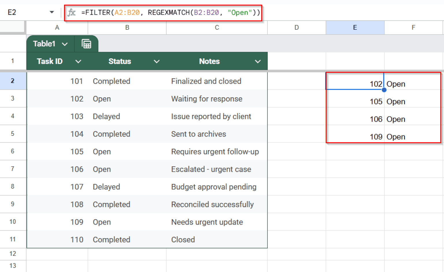 How to Search for Text in a Range in Google Sheets - Excel Insider