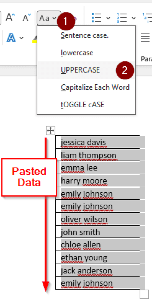 Change Lowercase to Uppercase in Excel Without a Formula - Excel Insider