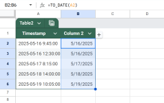 How to Convert Timestamp to Date in Google Sheets - Excel Insider