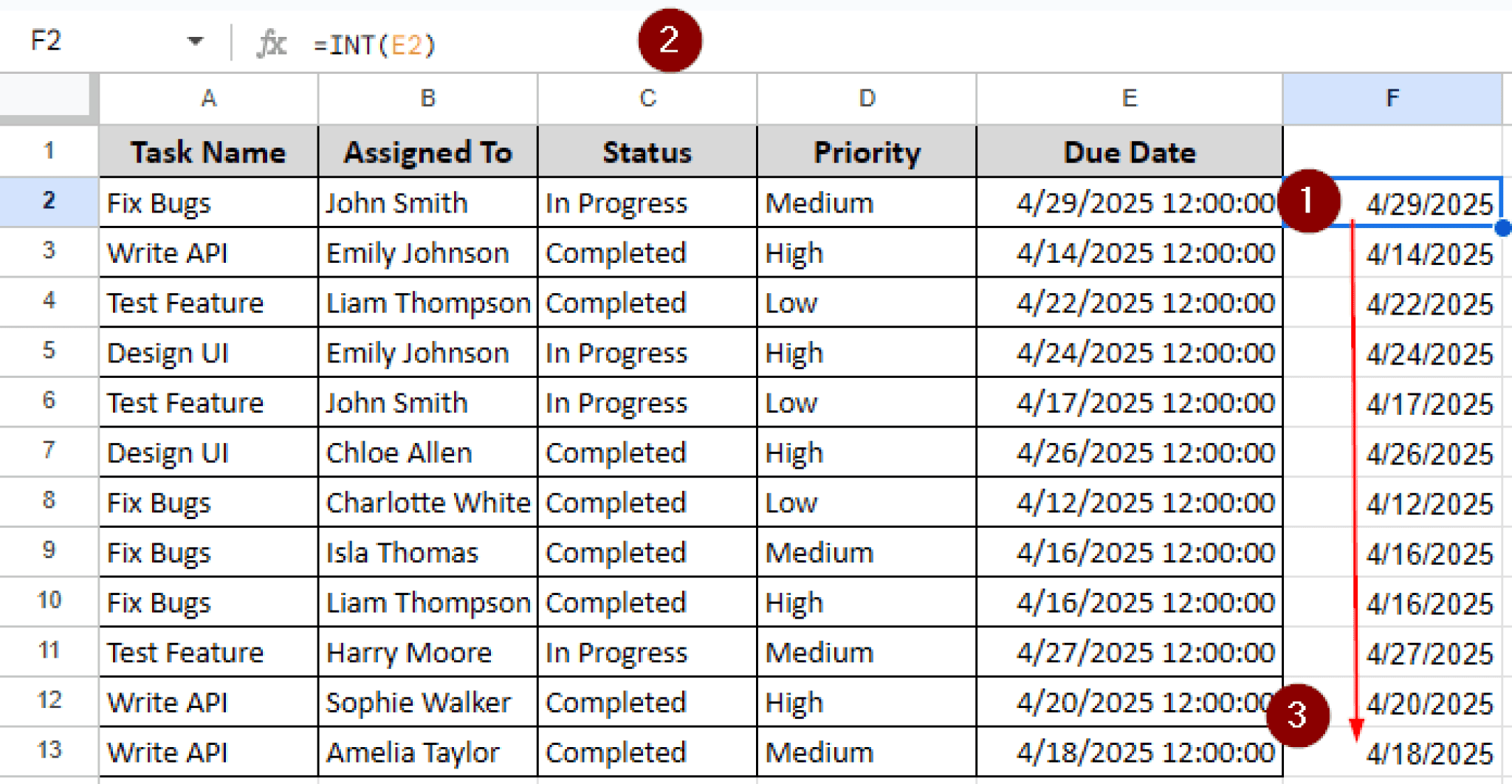 How to Remove Time from Date in Google Sheets (6 Easy Ways) - Excel Insider