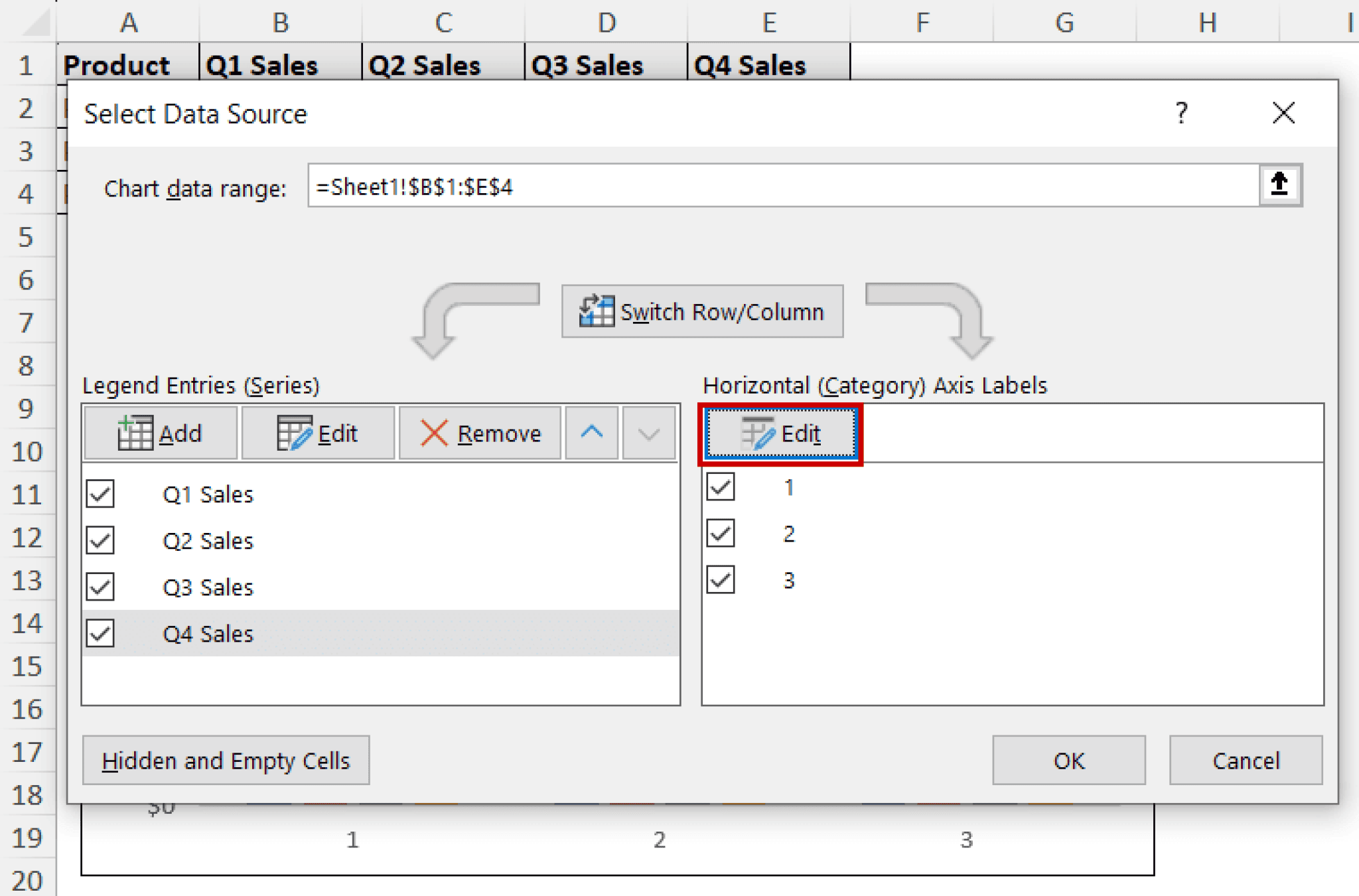 How to Select Data for a Chart in Excel (with Different Criteria) - Excel Insider