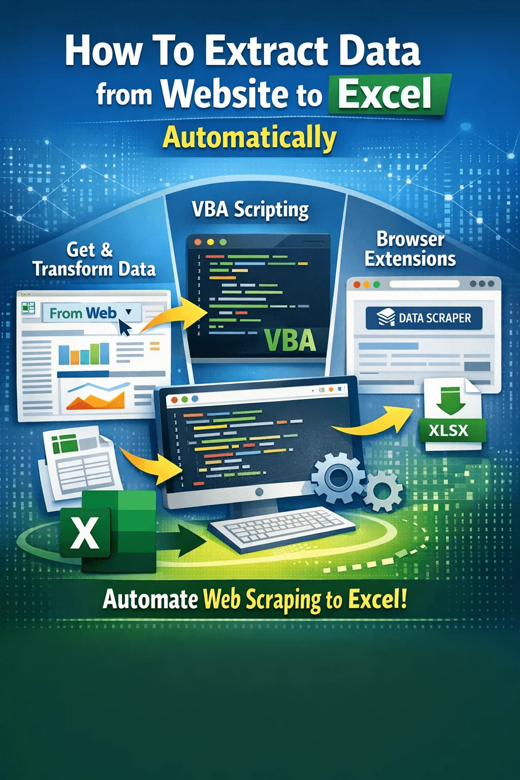 How To Extract Data from Website to Excel Automatically - Excel Insider