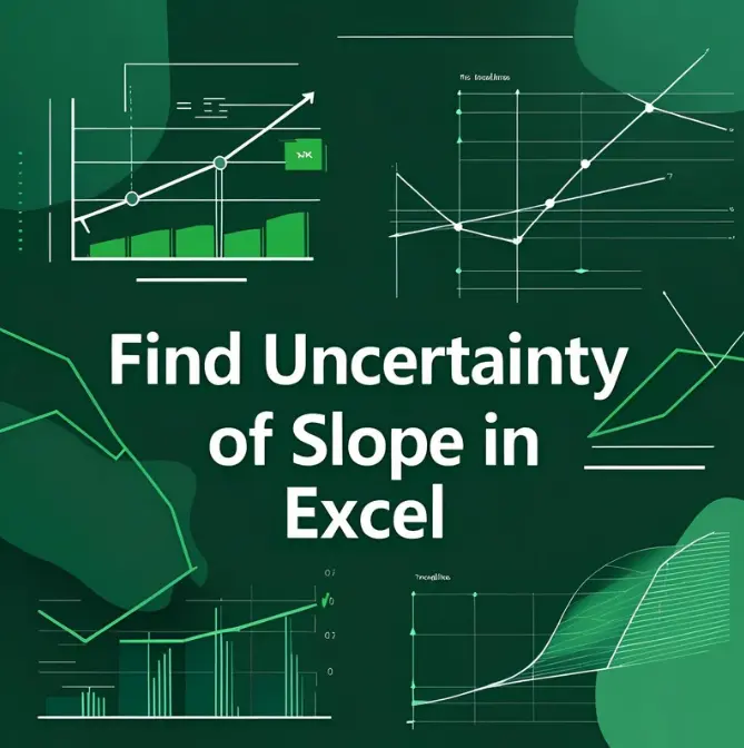 How to Find Uncertainty of Slope in Excel (with Detailed Steps) - Excel ...